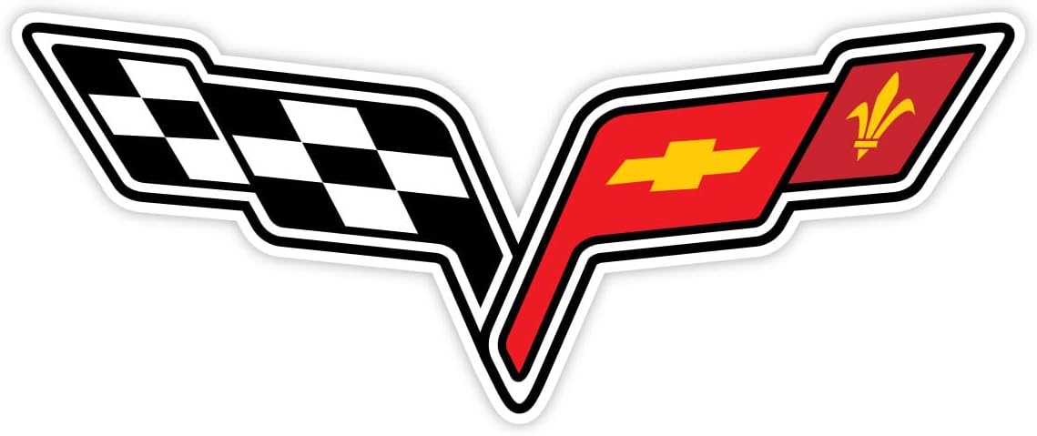 Amazon.com - Corvette Sticker Decal 6" x 3"