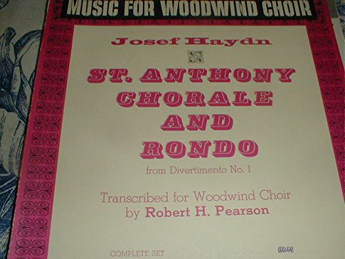 Haydn St. Anthony Chorale & Rondo Condensed Score ONLY: Haydn: Amazon ...