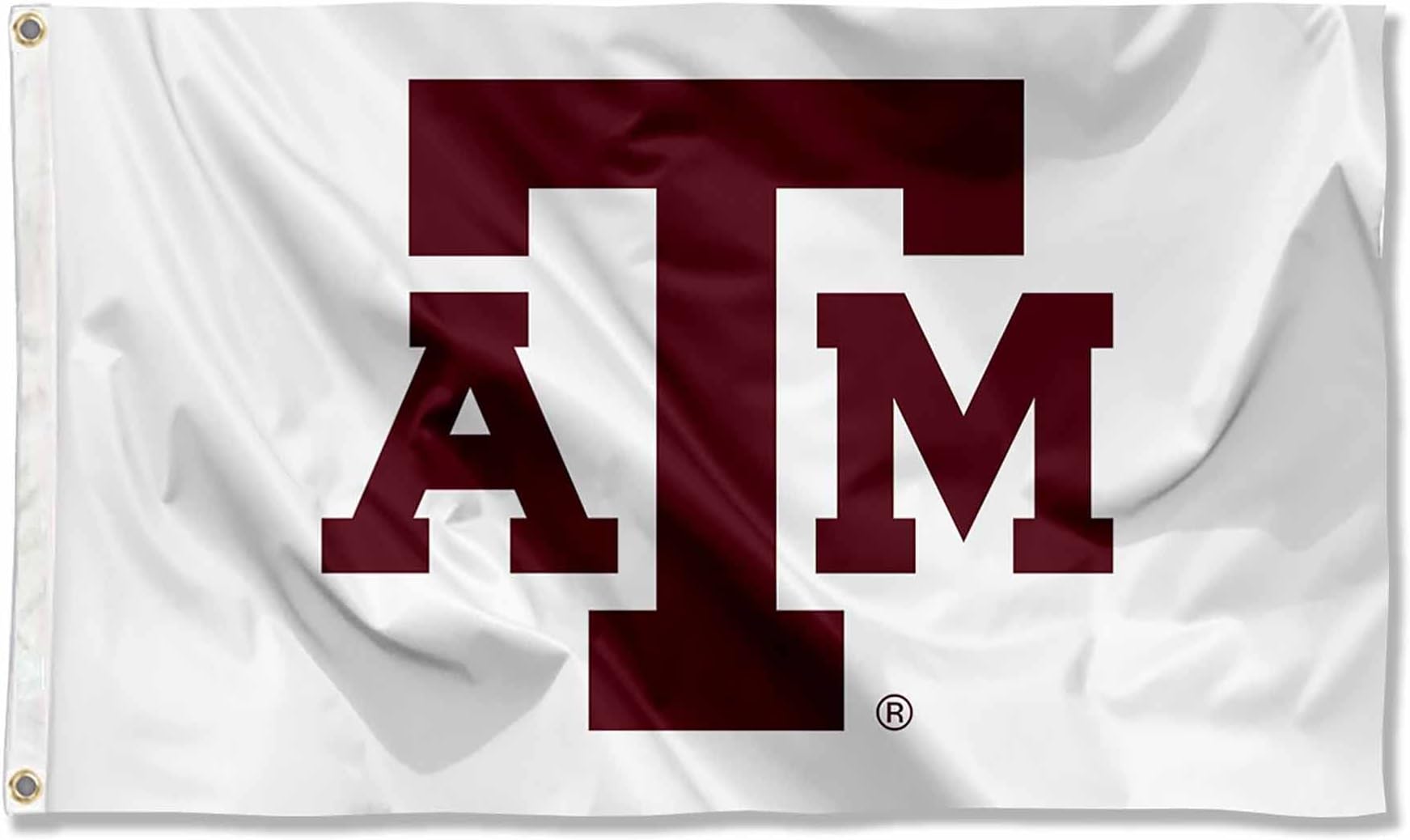 Amazon.com : Texas A&M Aggies White Flag : Outdoor Flags : Sports ...