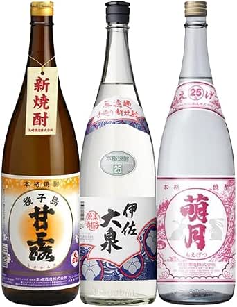 Amazon.co.jp: [Shochu Drinking Comparison Set] New Shochu with Fresh ...