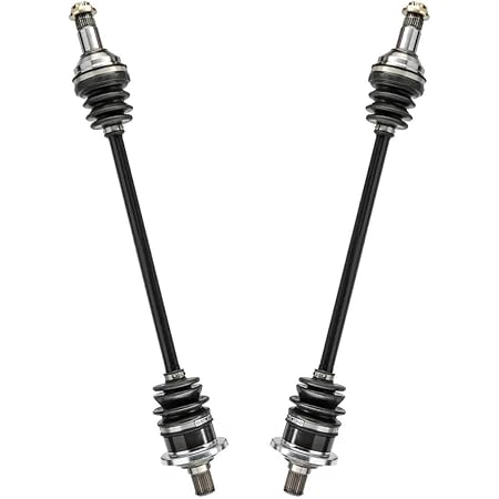 Amazon.com: AutoShack ADSKARC8005PR Rear ATV CV Axle Drive Shafts ...