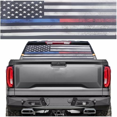 Amazon.com - Tobethay Rear Window Decals for Trucks - 65x22 in Back ...