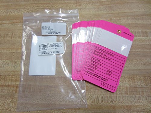 Amazon.com: Electromark 9220195828 Equipment Identification Tag (Pack ...