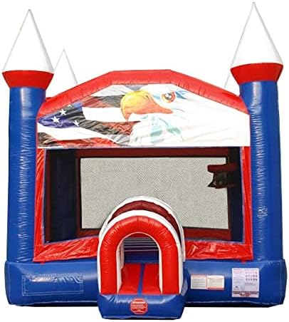 Amazon.com: TentandTable Patriotic Commercial Inflatable Castle Bounce ...