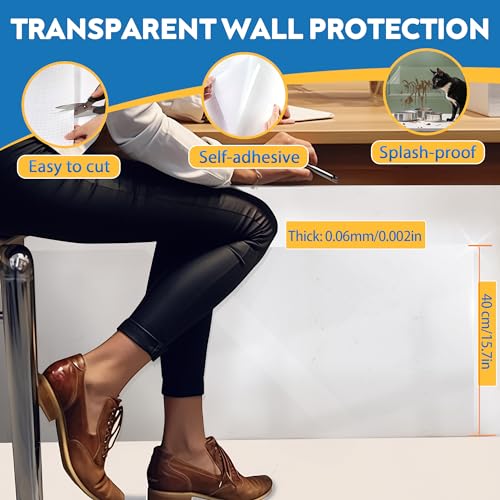 Snapklik.com : Clear Wall Protector Contact Paper, Wall Protector ...