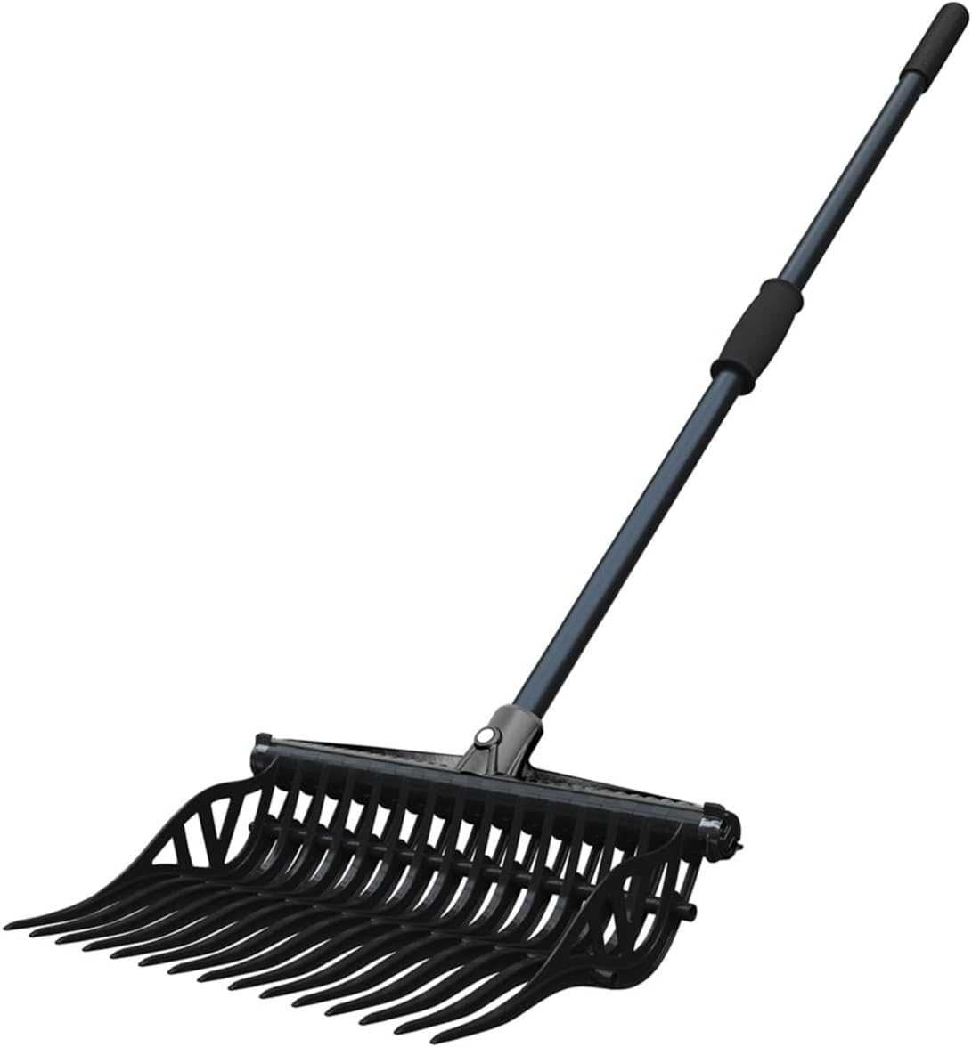 Amazon.com: Dura-Tech Big Basket Manure Fork | Essential for Horse ...