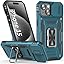 Amazon.com: SEFING Phone Case for iPhone 16 Pro Max Grey | Case, with Kickstand Ring Holder ...