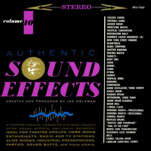 Amazon.com: Authentic Sound Effects (Vol. 10) : Authentic Sound Effects ...