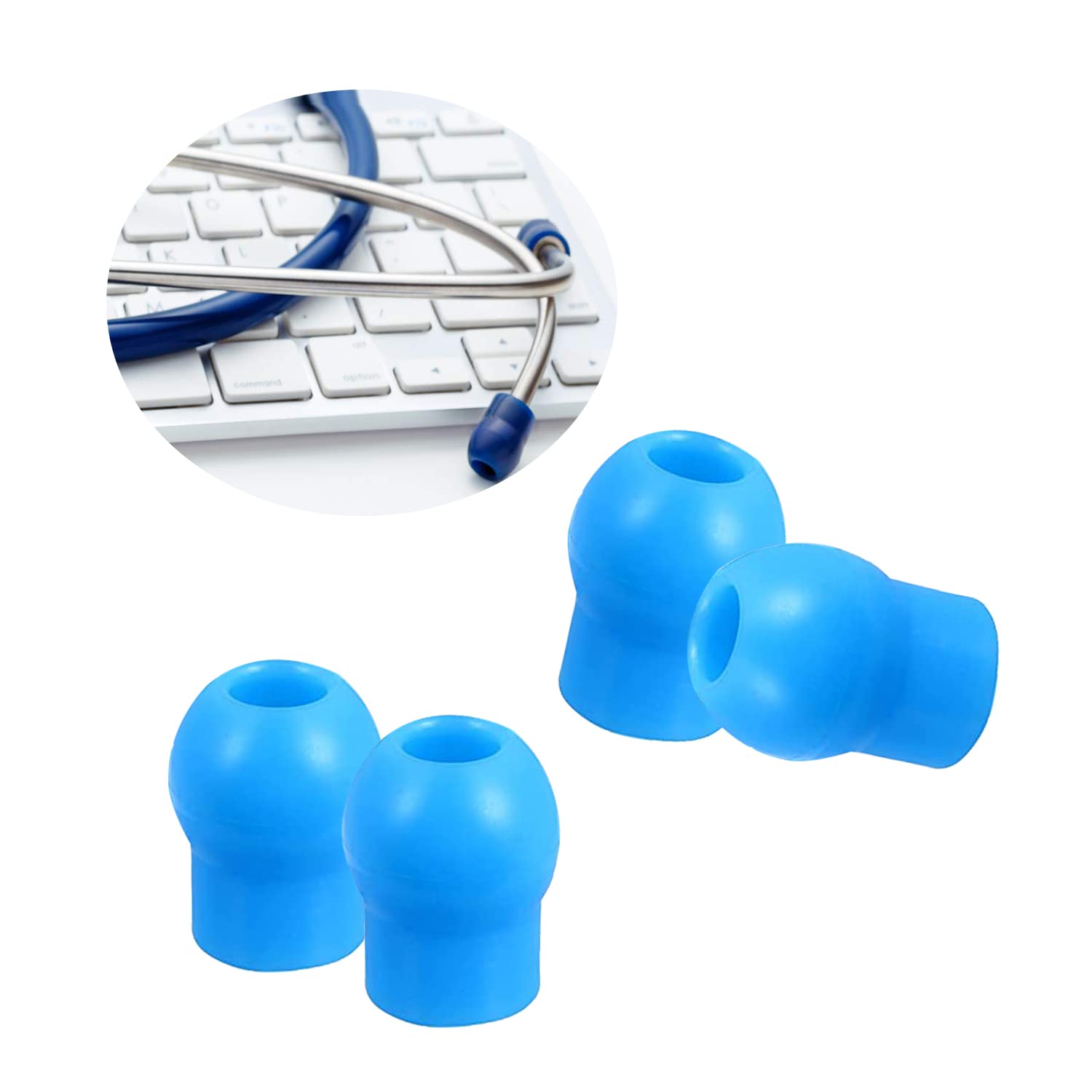 Snapklik.com : Javinhau MDF Stethoscope Ear Pieces, Unbeatable Comfort ...