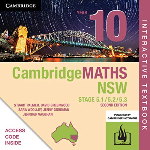 Amazon | Cambridge Maths Stage 5 NSW Year 10 5.1/5.2/5.3 Digital (Card ...