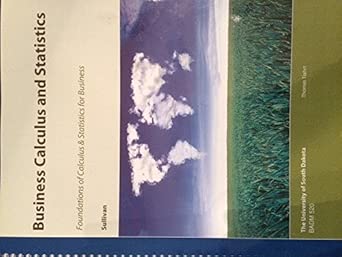 Business Calculus and Statistics: Michael Sullivan: 9781119066286 ...