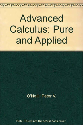 Buy Advanced Calculus: Pure and Applied Book Online at Low Prices in ...