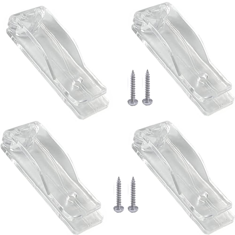 Amazon.com: APUXON 4pcs Roller Shade Clear Saftey Chain Retainer and ...