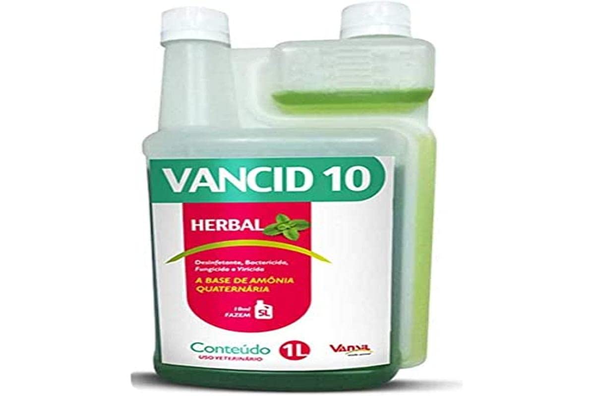Desinfetante Bactericida Vansil Vancid 10-1 Litro Herbal : Amazon.com ...