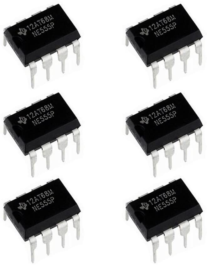 SG FLASH Genuine NE555 Timer IC (Used for Timer, Pulse Generation, and ...