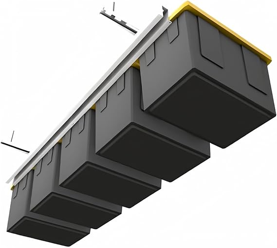 Amazon.com: E-Z Garage Storage Tote Slide – Made in USA | Overhead ...