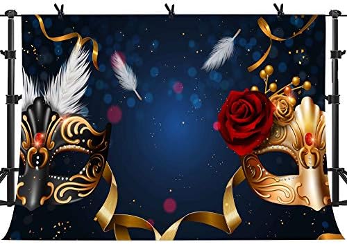 Amazon.com : Masquerade Ball Photography Backdrop Dance for Party ...