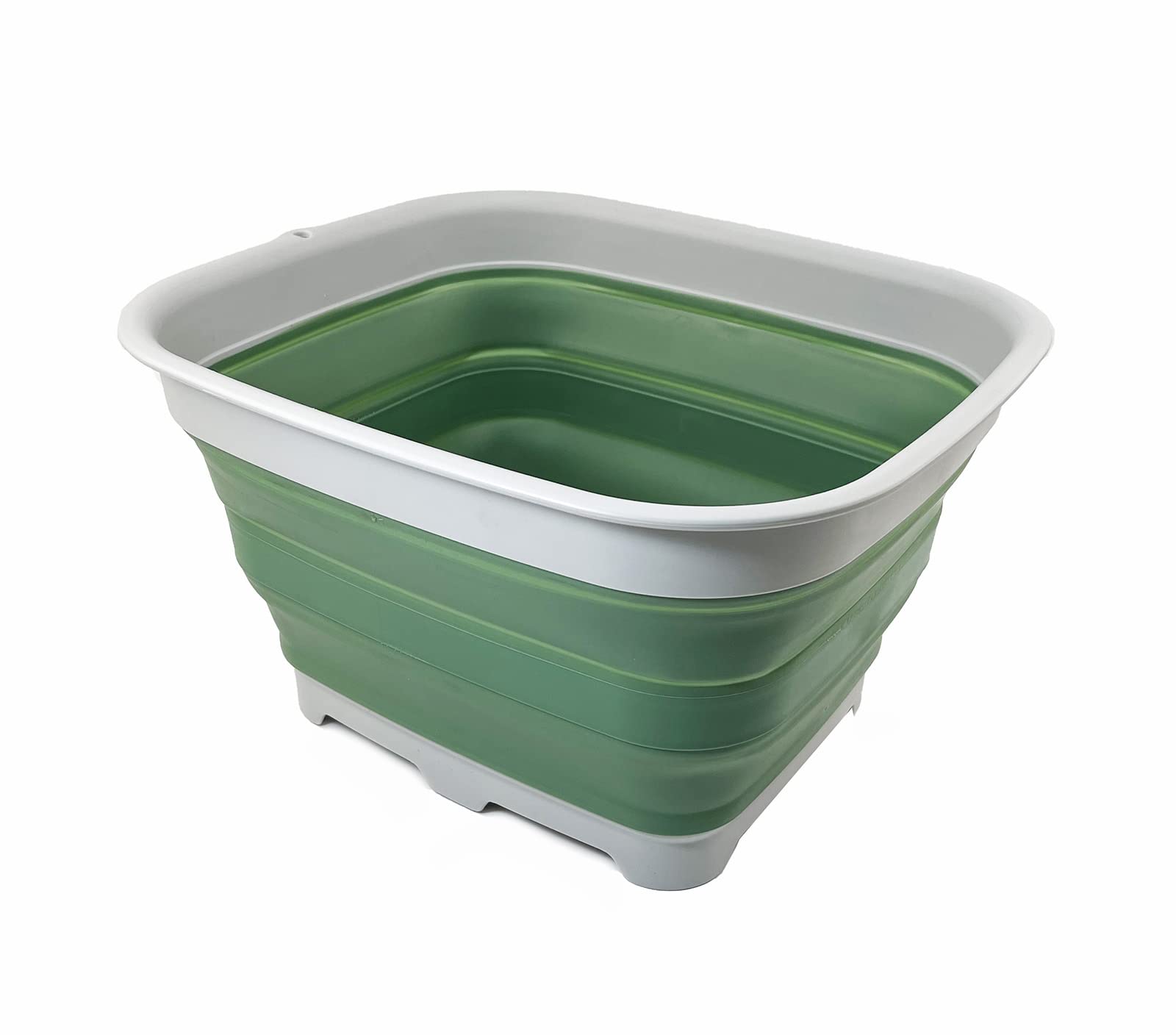 Amazon.com - SAMMART 15L (3.9 Gallon) Collapsible Dishpan with Draining ...