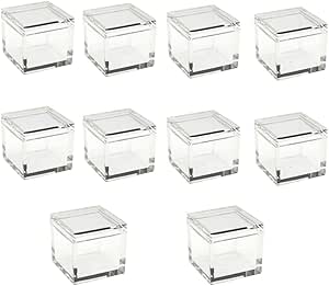 Amazon.com: VIGAN 10PCS/Set Acrylic Cases Element Cubes Box For Element ...