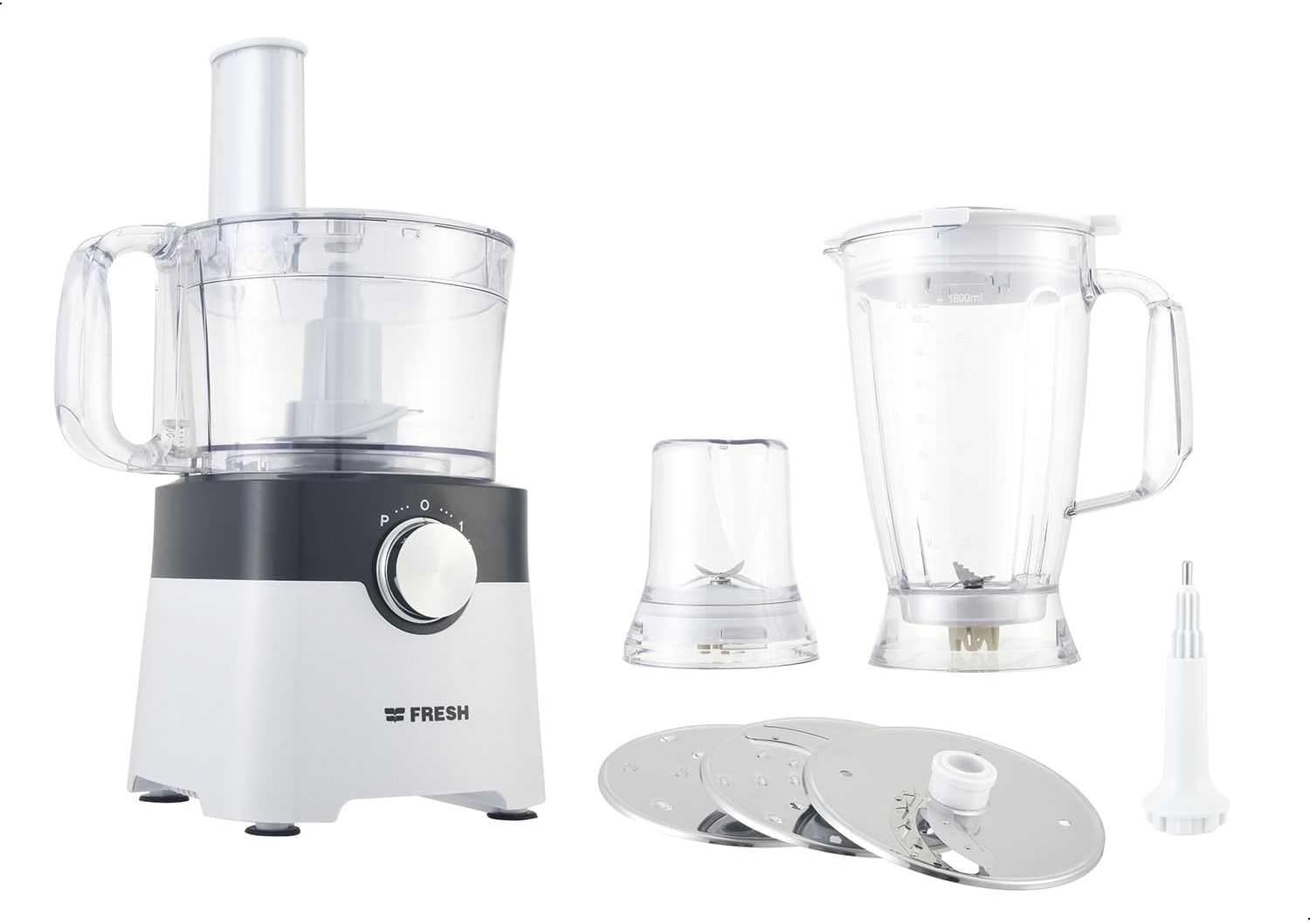 Fresh FP402 1000W Food Processor, Gray: Buy Online at Best Price in ...