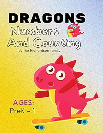 DRAGONS, Numbers and Counting: counting numbers with dragons for ages ...
