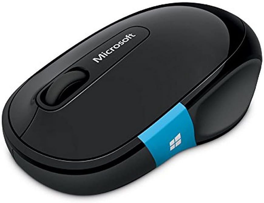 Amazon.com: Microsoft Sculpt Comfort Mouse - Black. Comfortable design ...