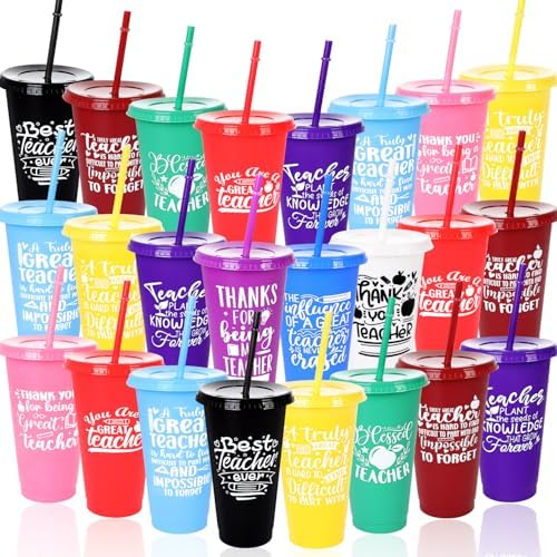 Amazon.com | FULJOOY 11 Pcs Teachers Gifts Bulk Multi Color Thank You ...