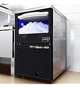 Amazon.com: YITAHOME 2-Way Add Water Commercial Ice Maker Machine ...