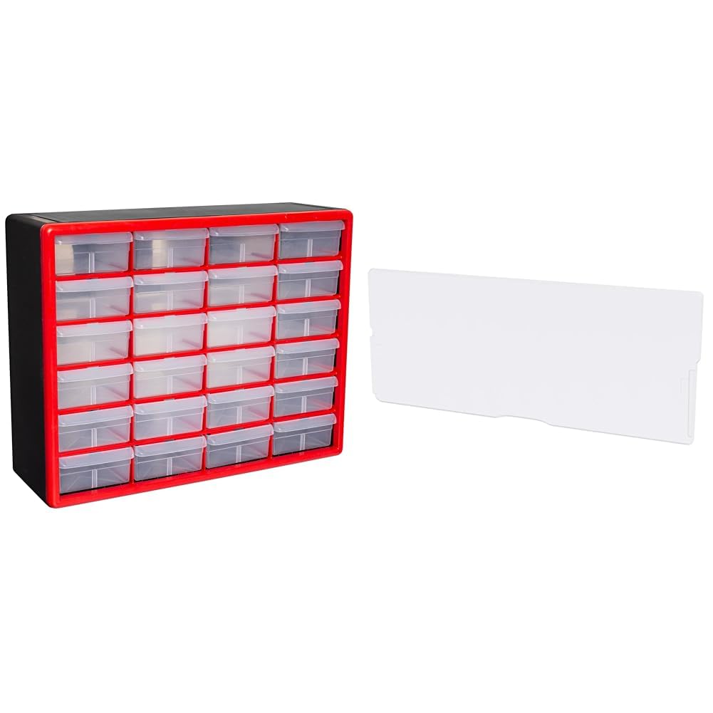 Amazon.com: Akro-Mils 10124, 24 Drawer Plastic Parts Storage Hardware ...