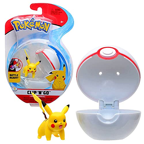Pokmon Toy Figure with Pokeball Clip N Go Action Figures, Play Figure ...