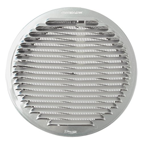 The gtap200r-y Ventilation Grill Round Recessed, Aluminium, 230mm ...
