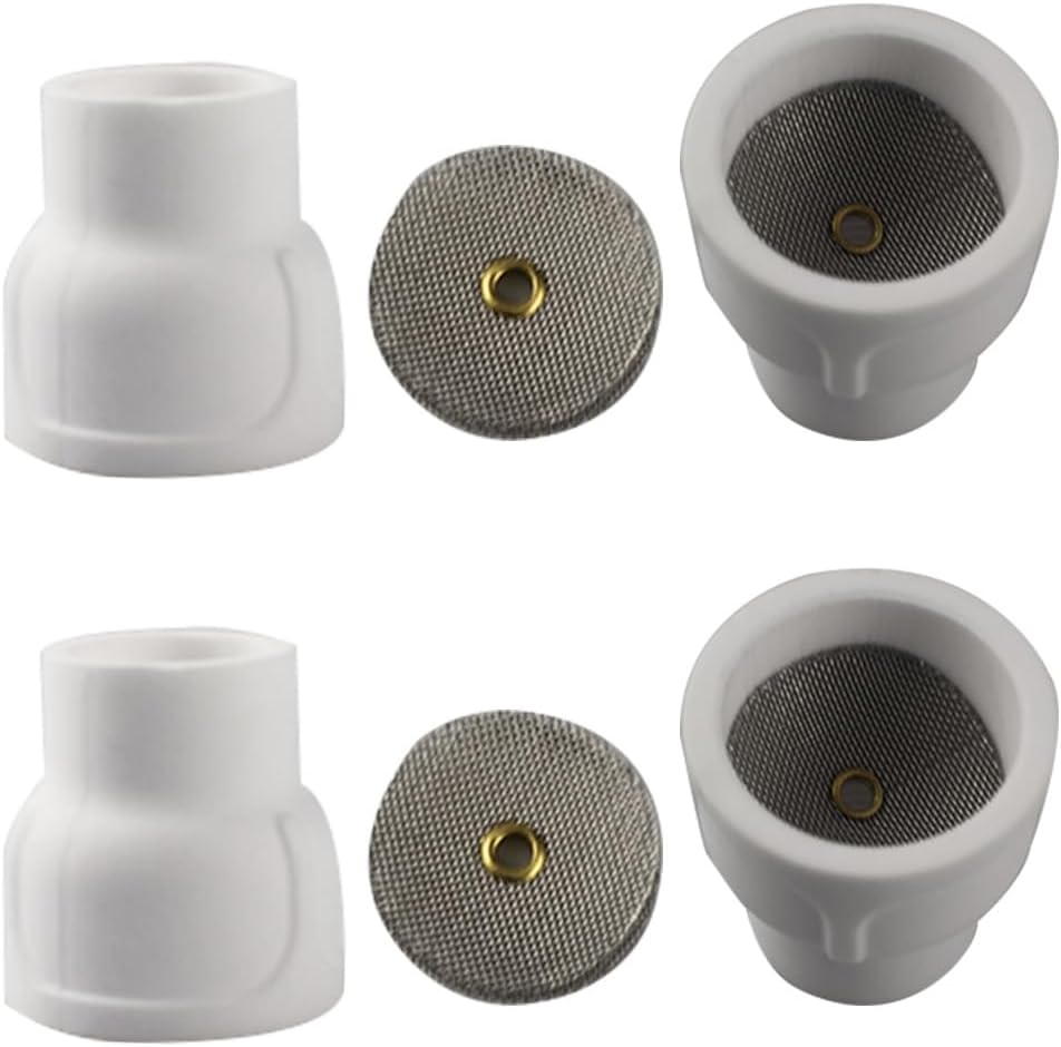 Vaphy #12 Ceramic (4-Pack) White TIG Welding Cup - Amazon.com