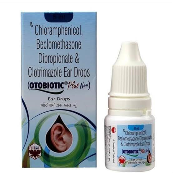 Otobiotic Plus New - Vial of 5 ml Ear Drops : Amazon.in: Fashion