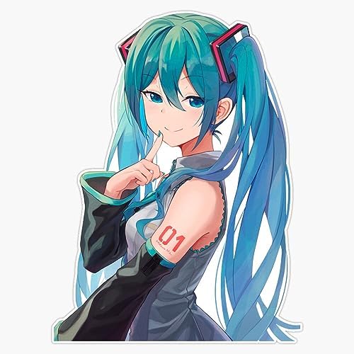 Amazon.com - Hatsune Miku Project Diva Sticker Bumper Sticker Vinyl Decal 5