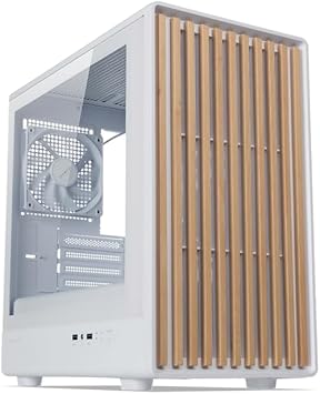 Amazon.com: Tecware Timber M, Wood Panel Tempered Glass Case, MATX PC ...