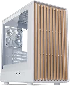 Amazon.com: Tecware Timber M, Wood Panel Tempered Glass Case, MATX PC ...