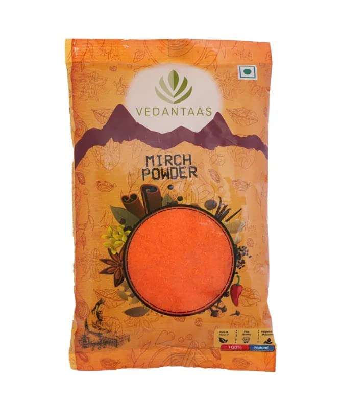 VEDANTAAS Red Chilli Spice Powder Pouch, Lal Mirch Powder 1kg pouch ...