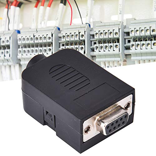 plplaaoo DB9 Female Connector Serial to Terminal Adapter with Black ...