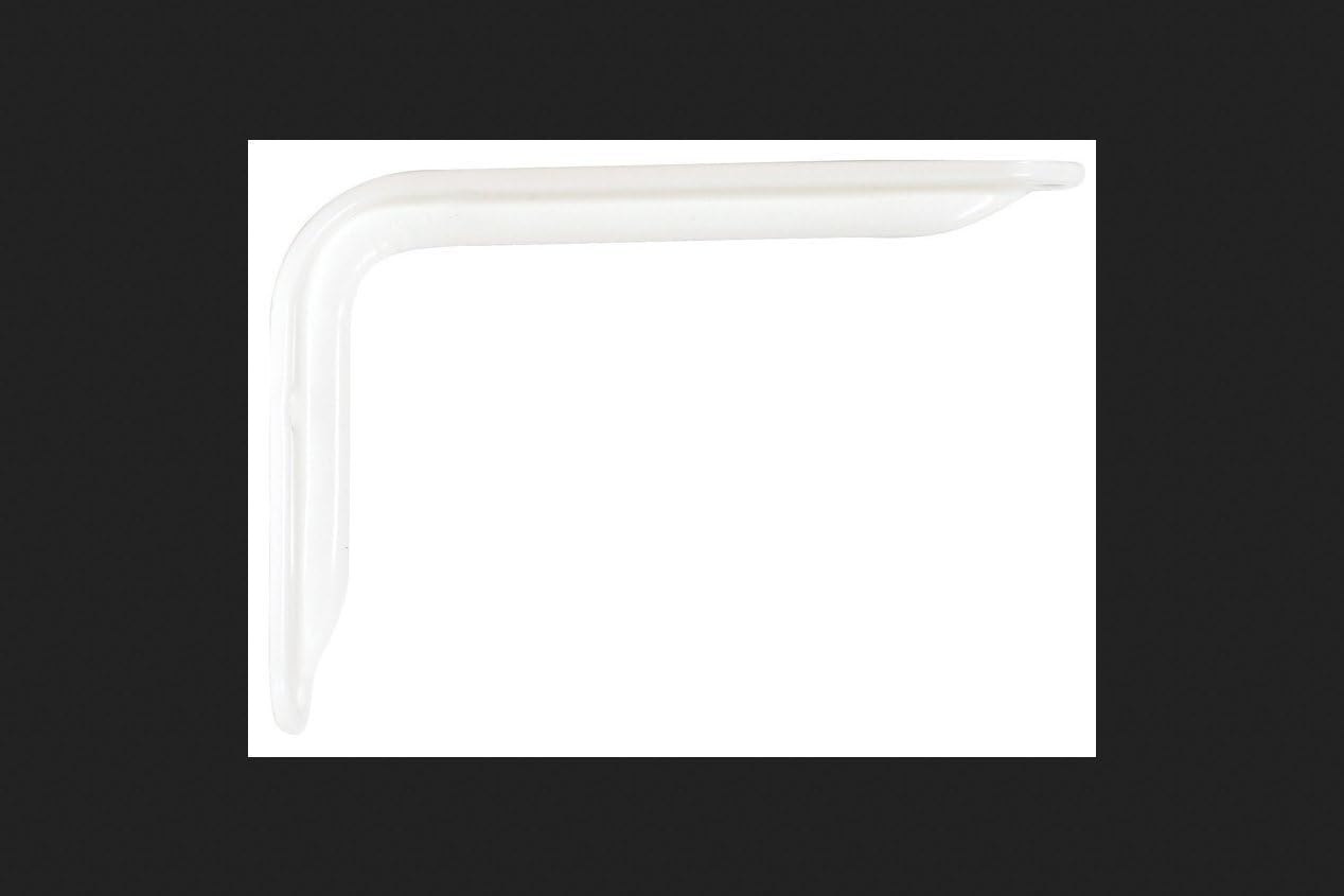 Amazon.com: Knape & Vogt John Sterling White Steel Bracket 8 in. L 125 ...