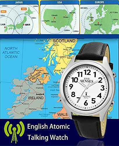 Amazon.com: Atomic Talking Watch for Men Women Talking Sound Clock for ...