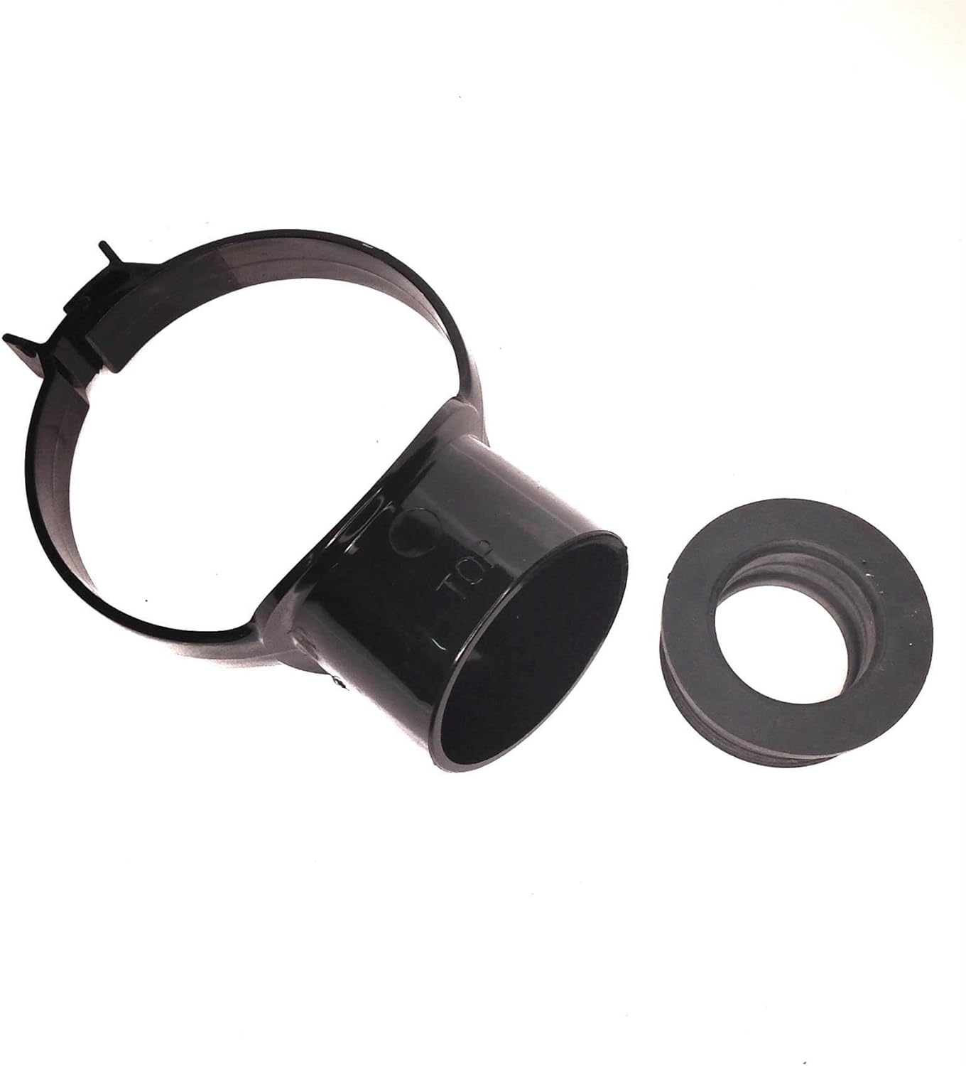 Floplast Soil Pipe Black Strap Boss with 32mm Rubber Boss Adapter ...