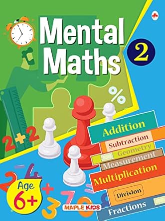 Mental Maths - Mathematics Activity Book 2 for class 2+, Age 6+ Years ...