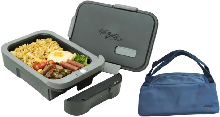 Amazon.com: Hot Bento Plus with Included Insulated Tote Bag Self Heated ...