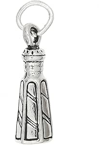 Amazon.com: Sterling Silver Oxidized Three Dimensional Salt or Pepper ...