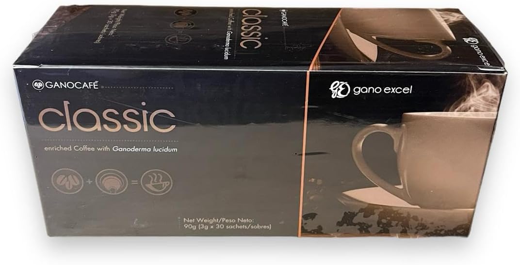 Amazon.com : Gano Excel Classic Coffee with Ganoderma Lucidum mushroom ...