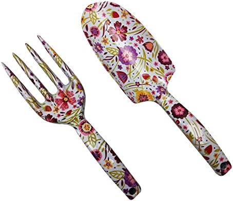 Amazon.com : Deaname Garden Tool Set Gardening Hand Tools Kit, Floral ...