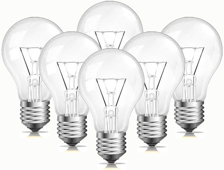 NABKRA 75 Watt Incandescent Light Bulbs, A19 75 WATT Incandescent Bulb ...