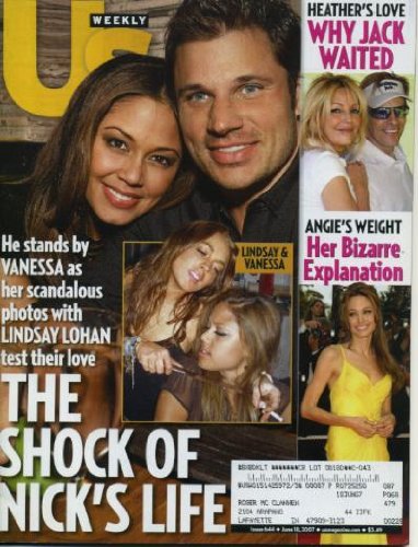 Amazon.com: Us Weekly Magazine June 18, 2007 Lindsay Lohan & Vanessa ...