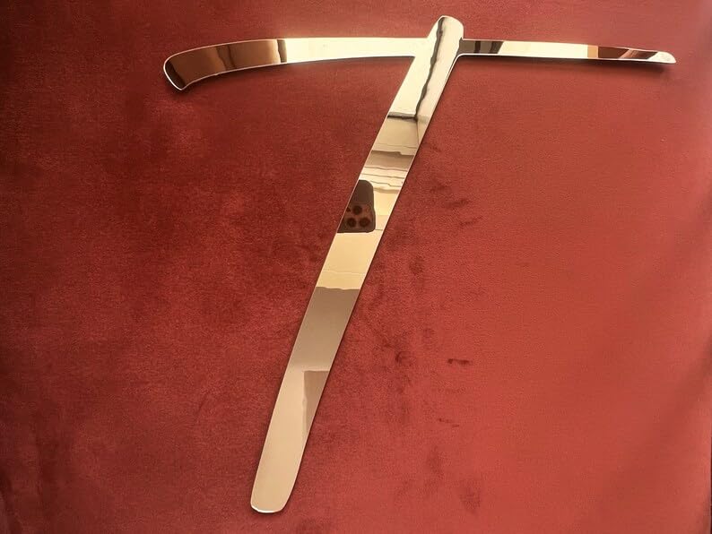 Amazon.com: Custom Acrylic Sign Wedding Name Decor, Mirrored Letters ...