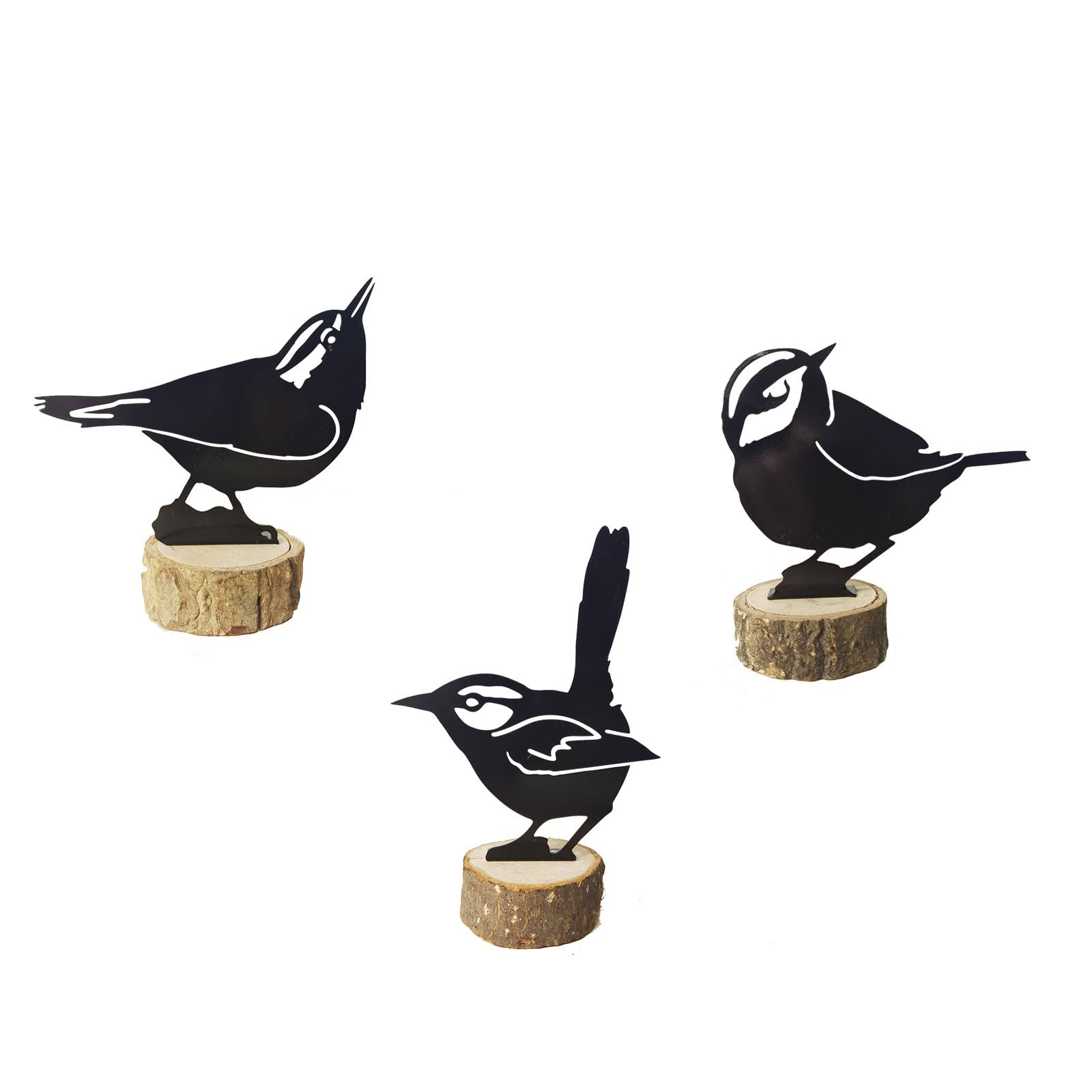 Chickadee Silhouette Clip Art